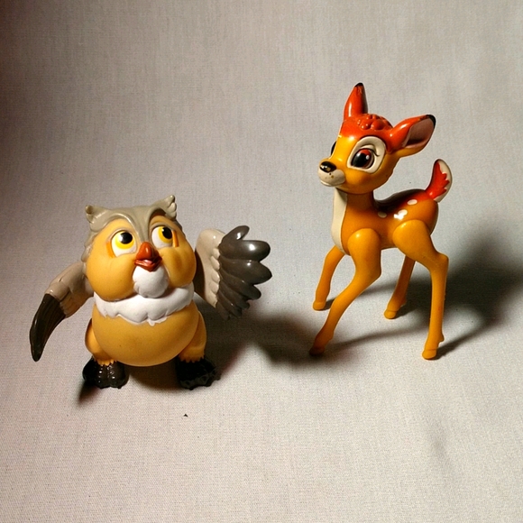 Vintage Disney Happy Meal Toy | Toys | Vintage 988 Disney Deer Owl ...